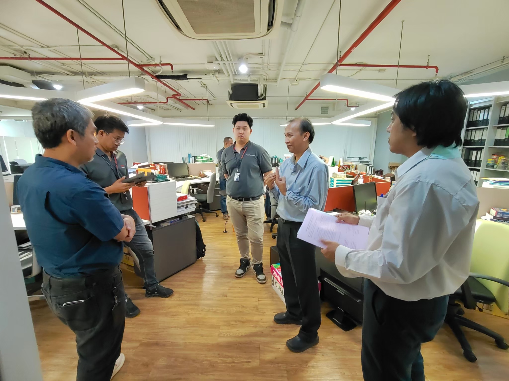 ตรวจสอบและรับรองการจัดการพลังงาน ประจำปี 2566 @อาคาร ทรู ทาวเวอร์ 1 - EQS